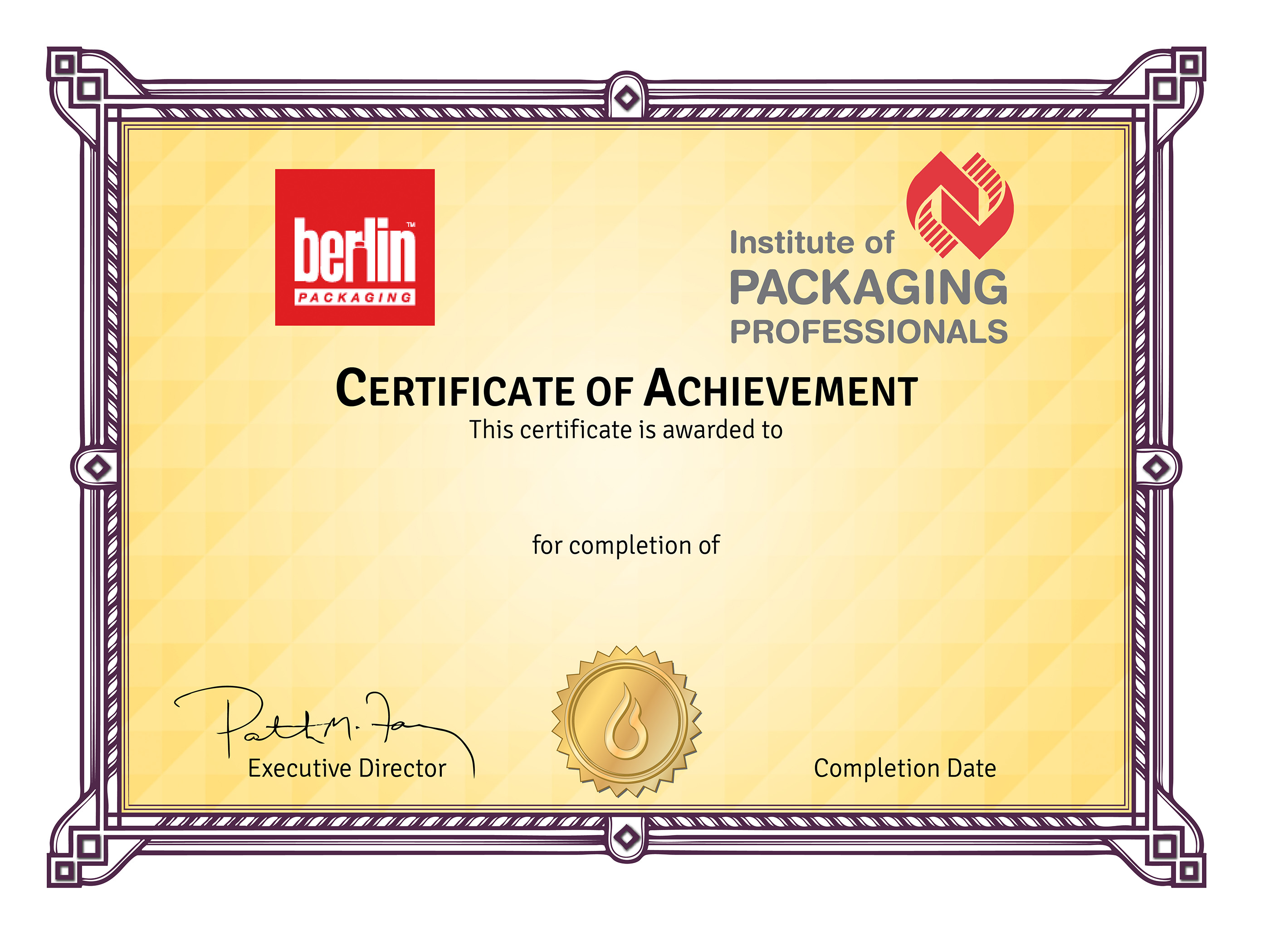 Berlin Packaging- FPT02-05: Labels and Labeling